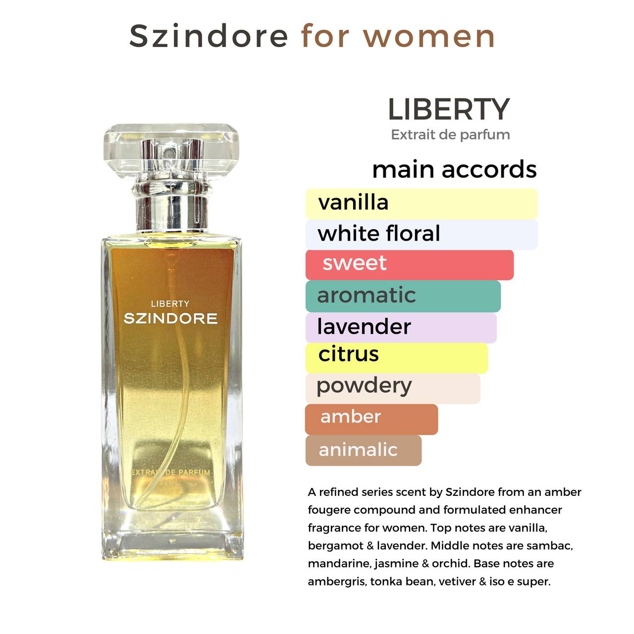 LIBERTY (REFINED SERIES OF YSL LIBRE INTENSE) - Perfume Malaya