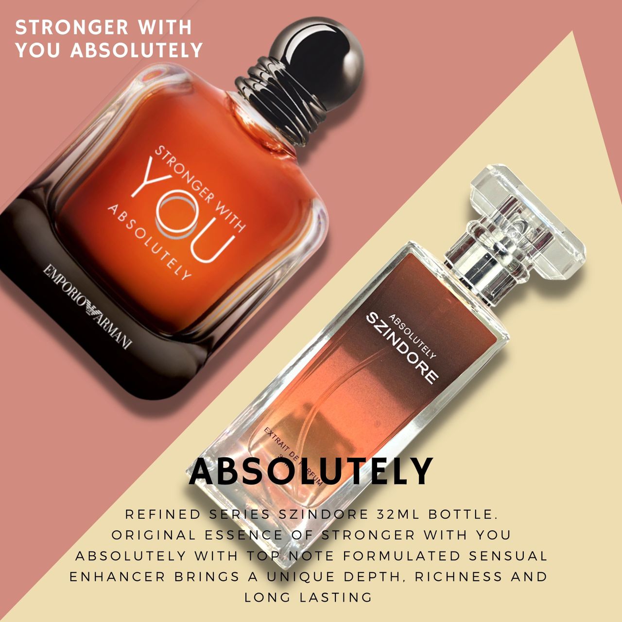ABSOLUTELY (REFINED SERIES OF STRONGER WITH YOU ABSOLUTE) - Perfume Malaya