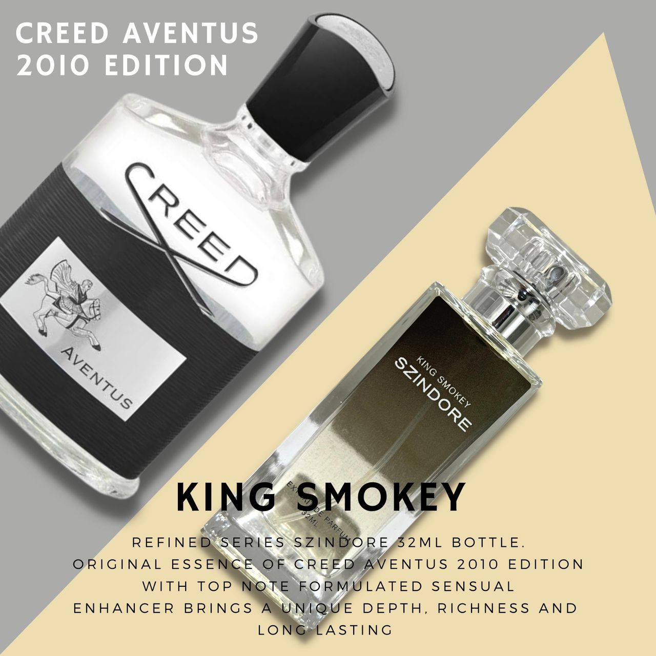 KING SMOKEY (REFINED SERIES OF CREED AVENTUS 2010) - Perfume Malaya