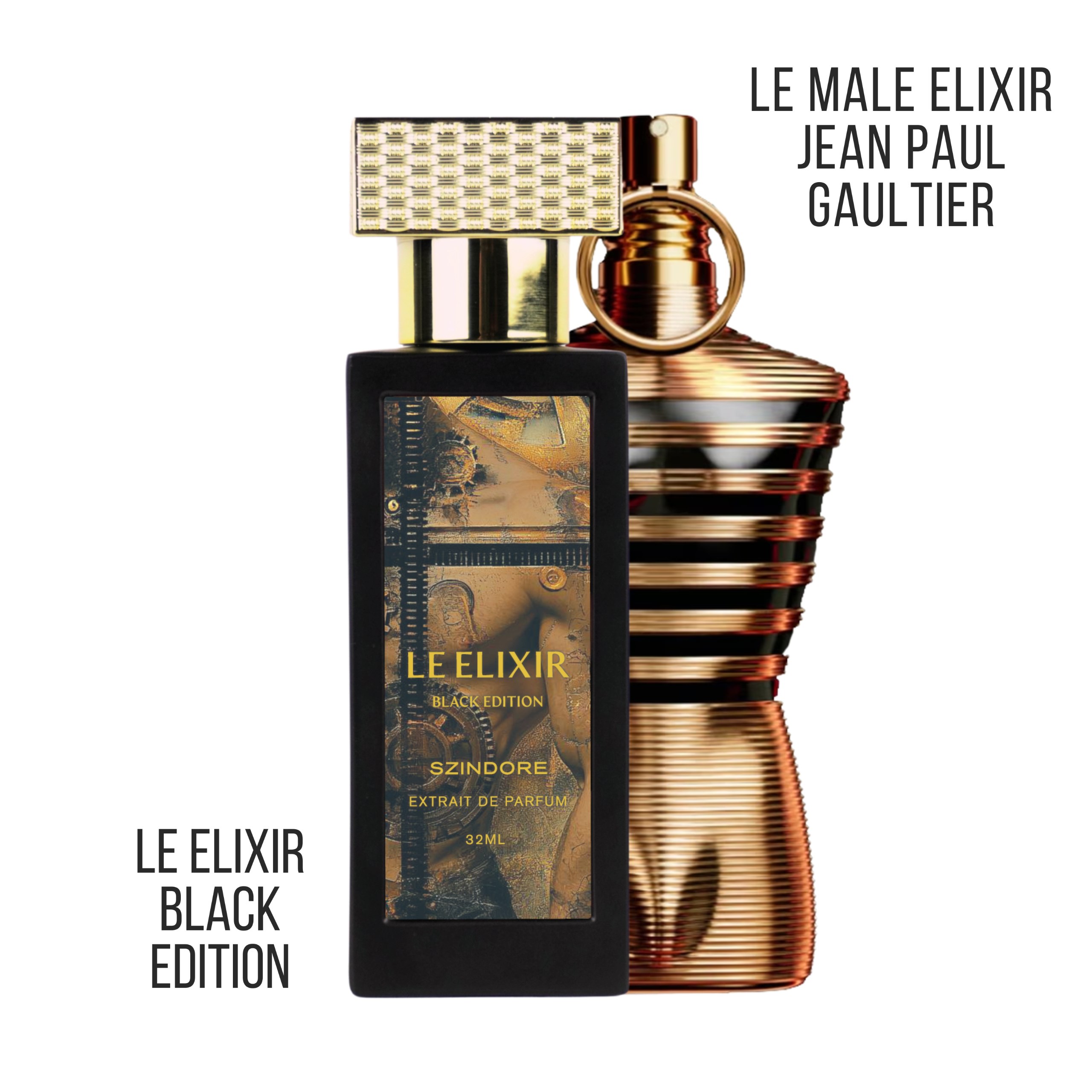 LE ELIXIR BLACK EDITION (REFINED SERIES OF LE MALE ELIXIR JEAN PAUL ...
